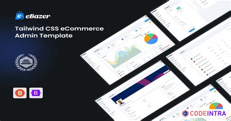 Ebazer Tailwind Css Ecommerce Admin Template Codeintra