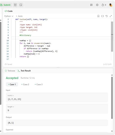 Honorine Ndom Ndzah On Linkedin Leetcodetwosumchallenge Leetcodechallenge Twosum
