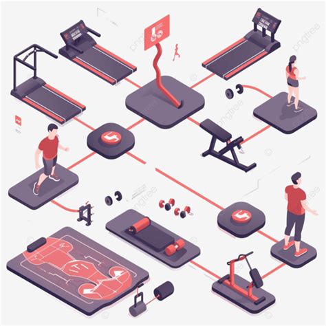 Isometric Workout Flowchart Workout Flowchart Exercise Png