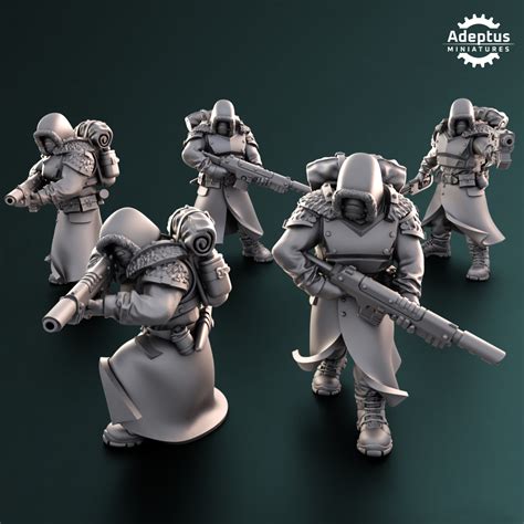 💂 Infantry Bundle Frostguard Regiment Imperial Guard・ 3d File For 3d
