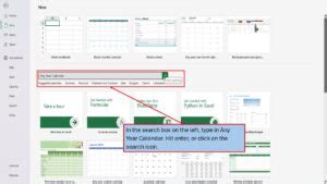 How To Create An Any Year Calendar In Excel 365 Easy Tutorial Mark S Excel Tips