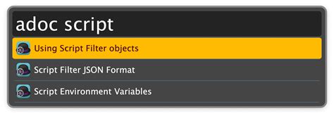 alfred gallery workflows workflow devtools