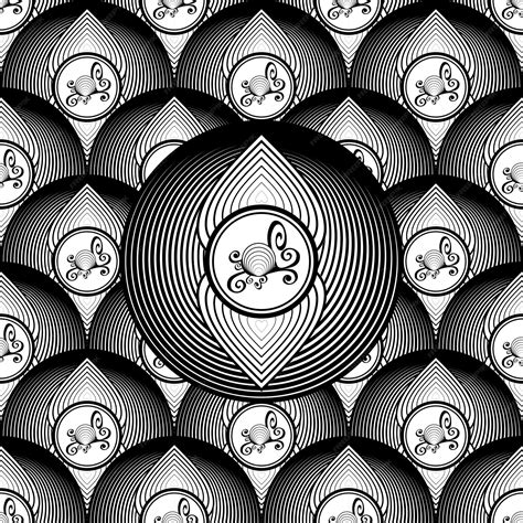 Premium Vector Abstract Seamless Pattern Textured Background Illustration