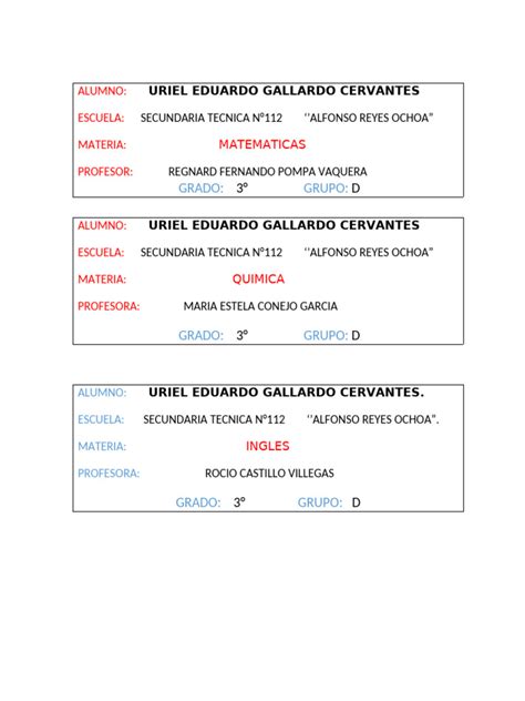 Ideas De Etiquetas Para Tus Hijos Pdf
