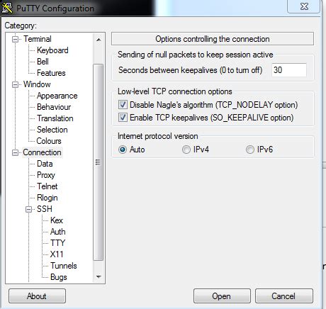 PuTTY SSH Connections Dropping When On Wifi Instead Of Ethernet David Eedle