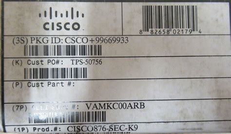 New Cisco876 Sec K9 Cisco 876 1u 4 Port Modular Integrated Services Router Isr