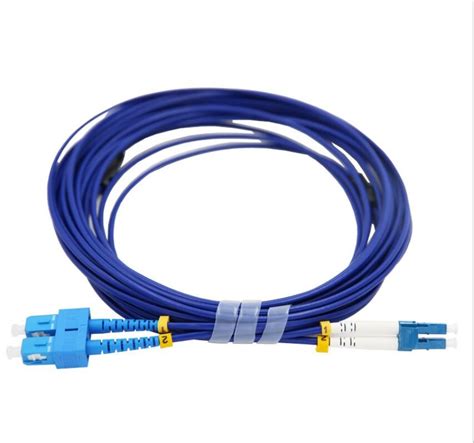 Performance Armored Fiber Optic Patch Cord Core Cores With Sc Lc Connector