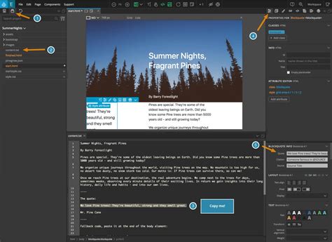 Summer Nights 2 Creating A Css Grid Layout In Pinegrow Pinegrow Web Editor