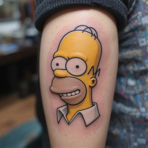 32 Iconic Cartoon Character Tattoos That Bring Nostalgia To Life