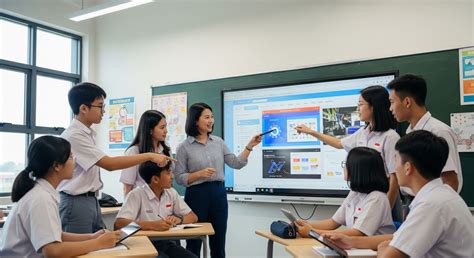 Revolusi Mengajar Dengan Smart Board Classroom