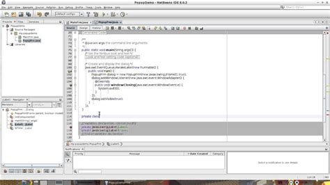 NetBeans Demo Show Popup For Seconds Then Disappear Automatically YouTube