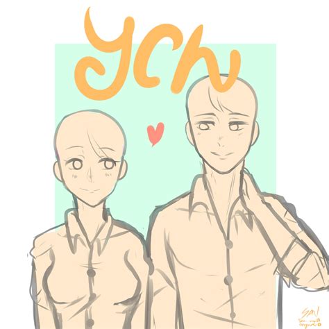 Fullcolor Ych [cute Couple] Ych Commishes