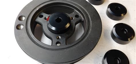 Jeep Amc 4 2 258 Stroker Long Snout Black Anodized Billet Crank Spacer