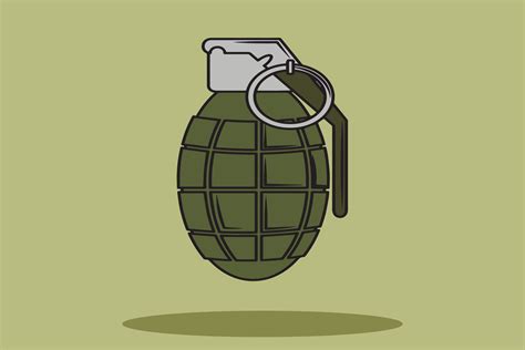 Vector Grenade Vector Design Illustration 22011433 Vector Art At Vecteezy