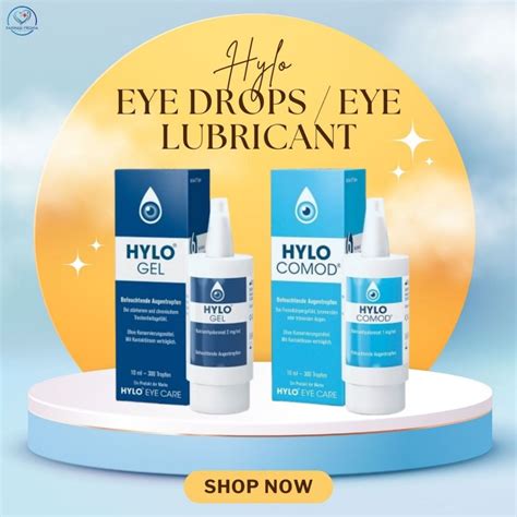 Hylo Comod Hylo Gel 10ml Lubricating Eye Drops Shopee Malaysia