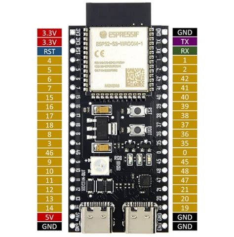 Module Wifi Bluetooth Esp32 S3 Wroom 1 N16r8 16mb Flash 8mb Psram