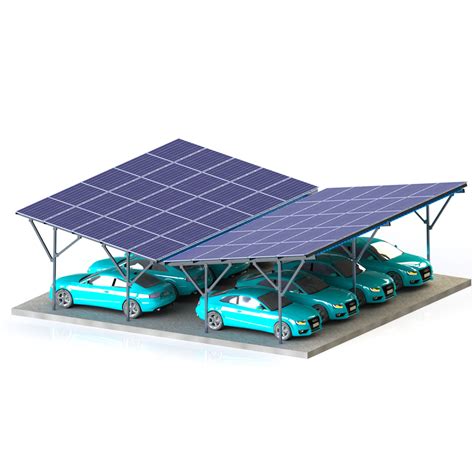 Steel Structure Solar Energy Mounting System Supporting System For Solar Rooftop Carport Canopy