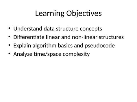 Unitiintrotodatastructures Full Pptpptx
