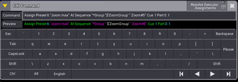 Macro Syntax Visual Buginconsistency With Nested Quoteshashtag Use Grandma3 Software Ma