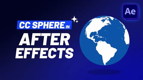 Cc Sphere In After Effects Turn Any Image Into A 3d 360° Sphere