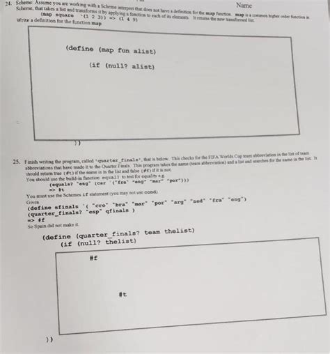 solved scheme assume you are working with a scheme