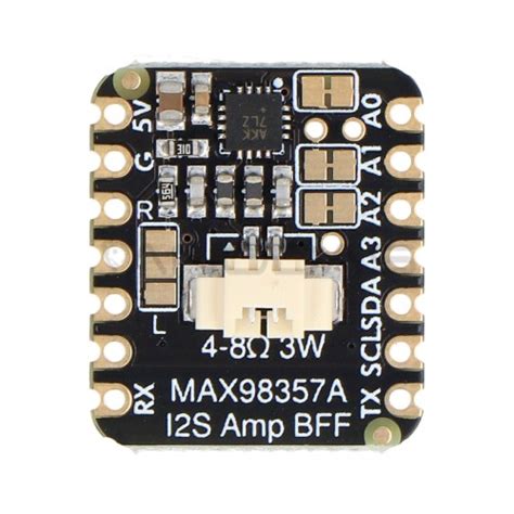 i2s amp bff audio amplifier qt py and xiao adafruit 5770