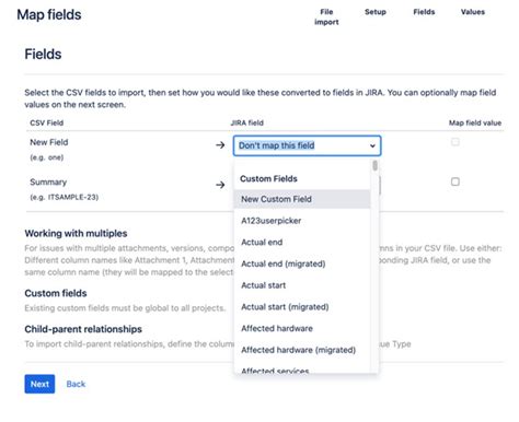 5 Steps To Populate A Large Select Custom Field In Jira Forty8fifty Labs