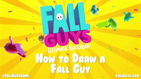 How To Draw A Fall Guy YouTube