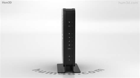 360 View Of Netgear C3000 Wi Fi Cable Modem Router 3d Model 3dmodels