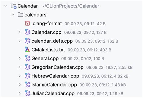 Project Tool Window Clion Documentation Project Tool Window Clion Documentation