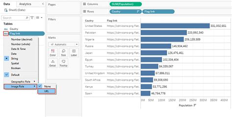 Tableau Image Role Adding Web Images To Worksheets