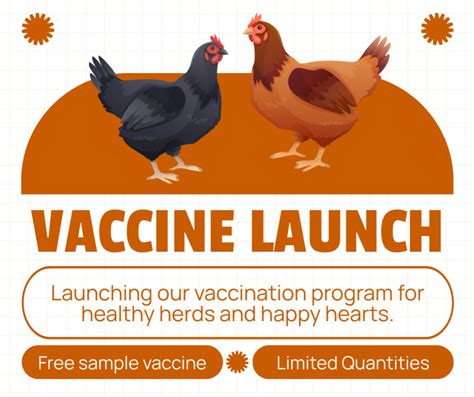 Poultry Vaccination Program Online Facebook Post Template Vistacreate