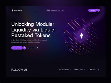 Crypto Landing Page Behance