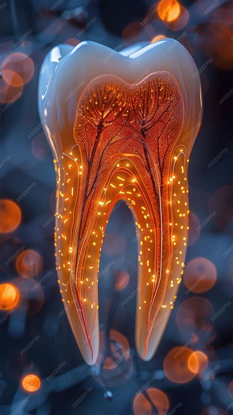 Dental Development Tooth Structure Nerve A Visible Cartilaginous Stage