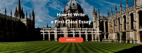 How To Write A First Class Essay Masterclass Early Access Available