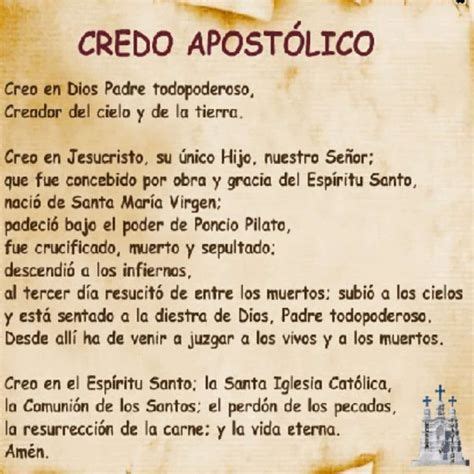 🥇el Credo Conoce La Verdadera Oración De Los Apóstoles 334 El Credo