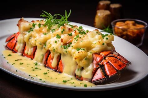 Premium Ai Image Lobsterthermidorelegance