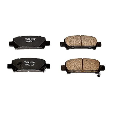 Powerstop Power Stop 16 770 Z16 Evolution Rear Ceramic Brake Pads