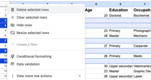 How To Delete Rows In Google Sheets 3 Easy Ways