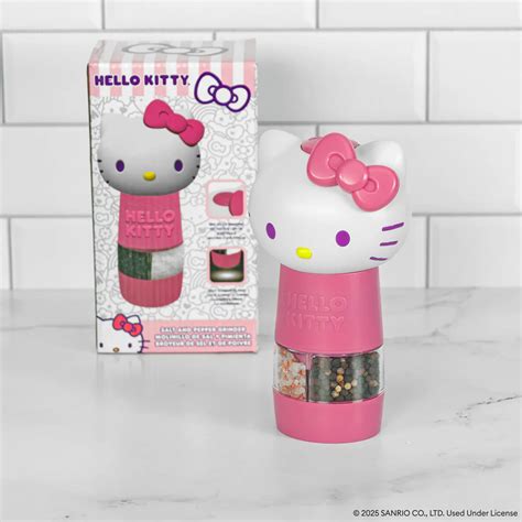 Hello Kitty One Touch Salt And Pepper Grinder