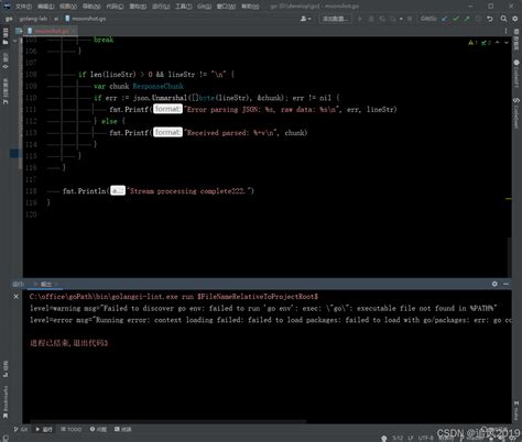 golang 代码质量检查工具 golangci lint csdn博客