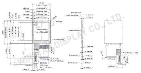 2 inch tft lcd display 2 inch touch screen tft display ips pcap