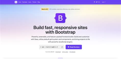 推荐九个github上热门的css开源框架 前端开源框架