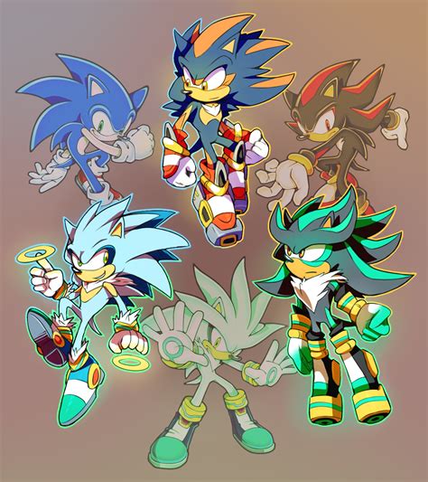 3703 Safe Artistcylent Nite Shadow The Hedgehog Silver The