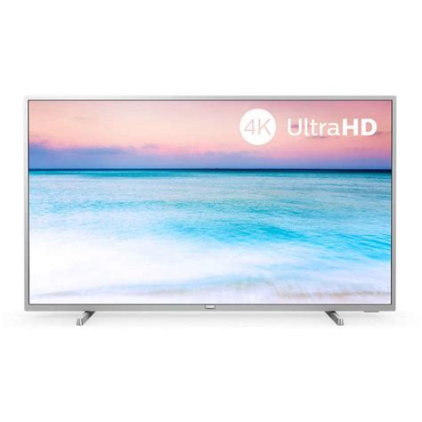 Smart Tv De 65 Polegadas Com Ecrã Ultra Hd 4k Prateado 4k Ultra Hd Philips