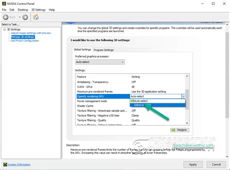 How To Change Power Management Mode Nvidia Nibhtinsta