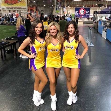 Lakers Cheerleader Halloween Costume At Brodie Deanna Blog
