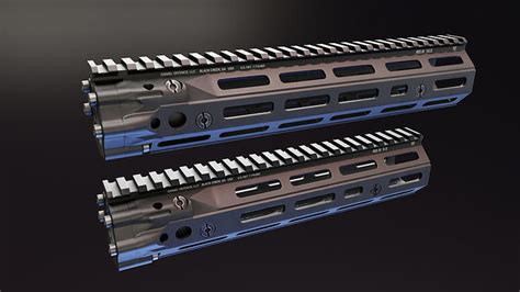 3d Model Dd Ris Iii Handguard Vr Ar Low Poly Cgtrader