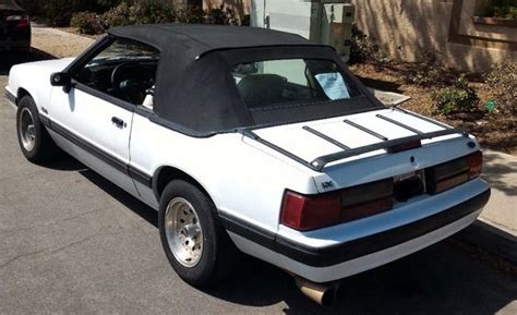 1989 Fox Body Mustang Lx Convertible