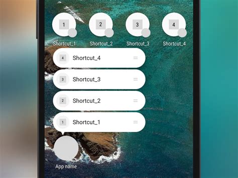 android n shortcuts template sketch freebie download free resource